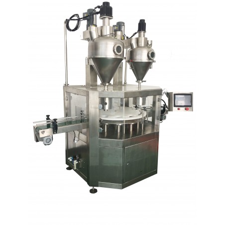 High precision automatic powder canning machine - MYM Machinery