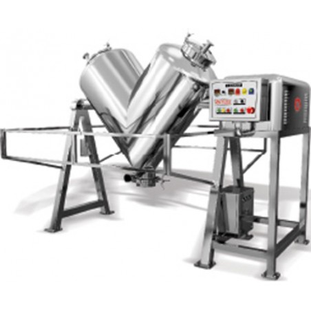 V mixer for powder - GMP Standards compliant - MYM Machinery